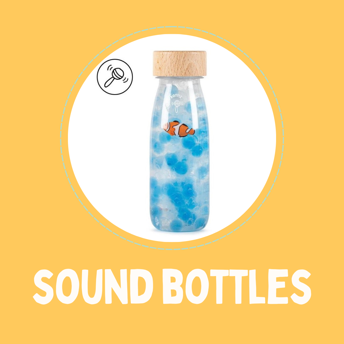 Sound Sensory Bottles – Out The Box Baby Gifts